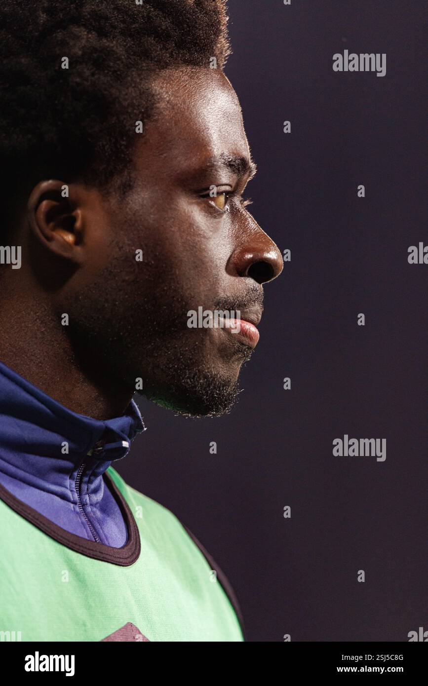 Abdul Mumin Suleman seen during LaLiga EA SPORTS game between teams of ...