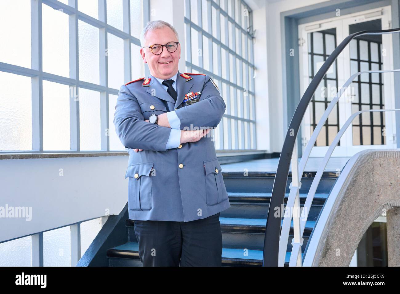 Berlin, Germany. 11th Feb, 2024. Andreas Henne, Major General and ...