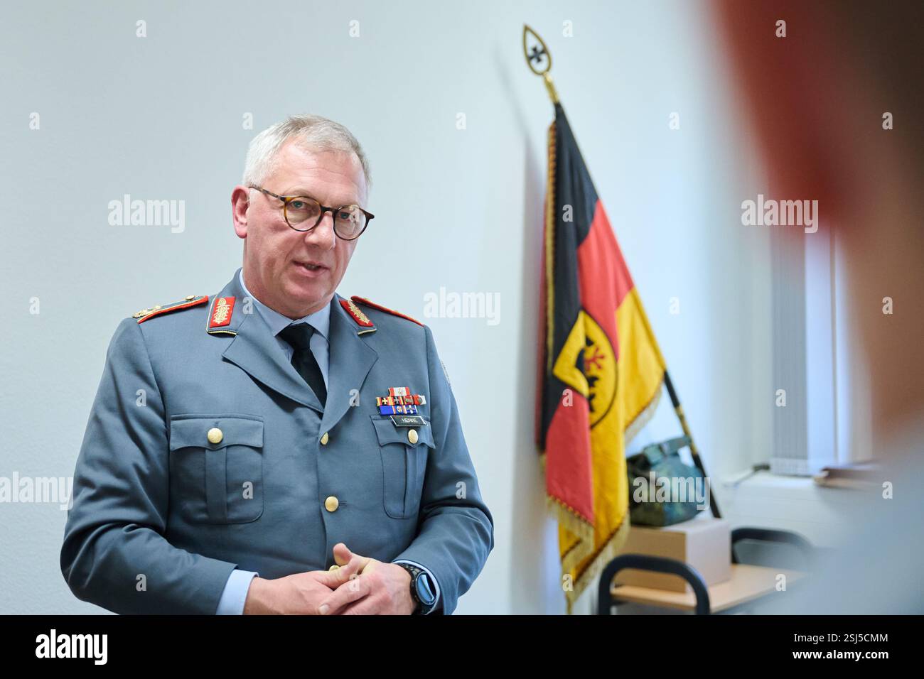 Berlin, Germany. 11th Feb, 2024. Andreas Henne, Major General and ...
