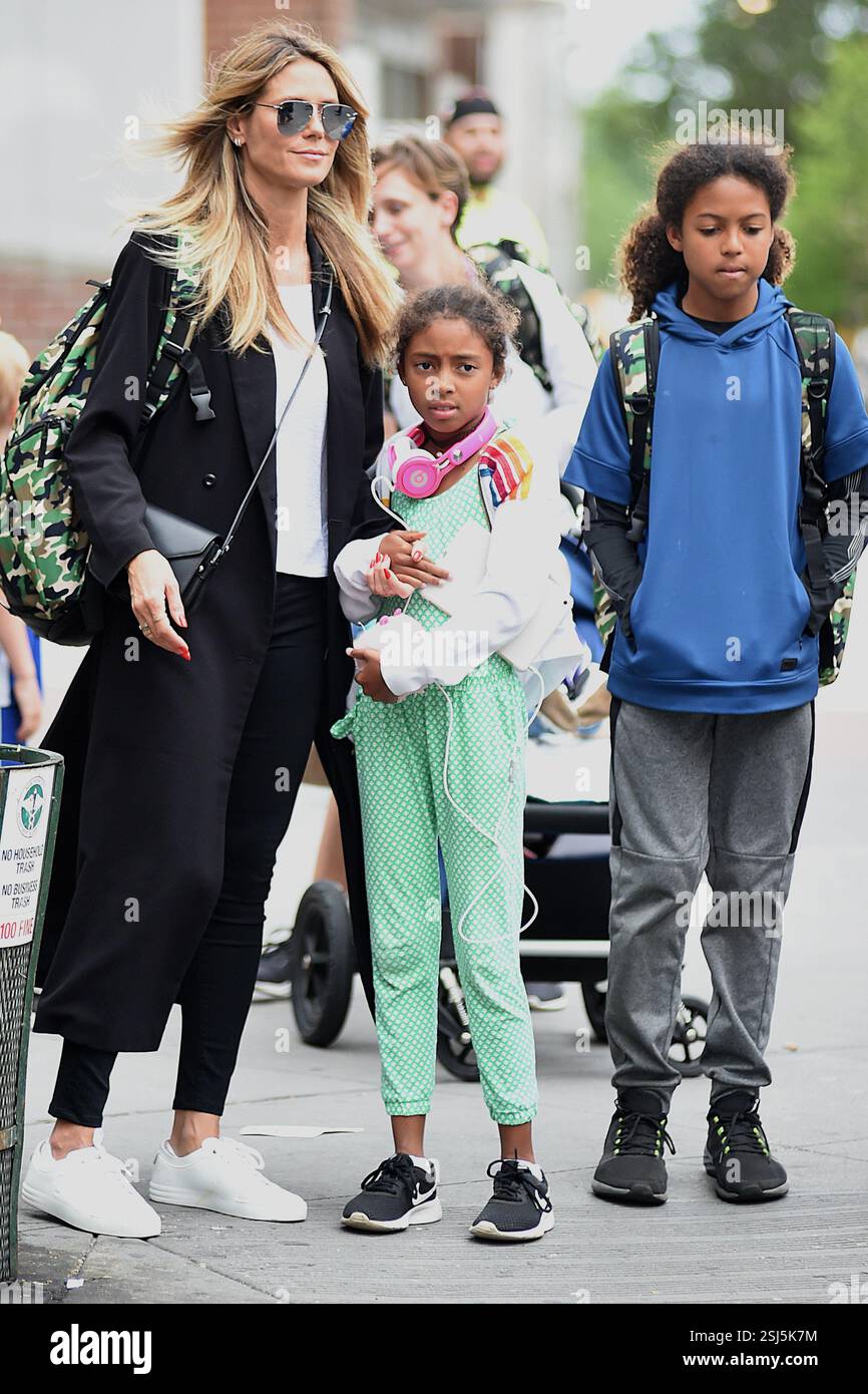 Heidi klum son johan samuel hi-res stock photography and images - Alamy