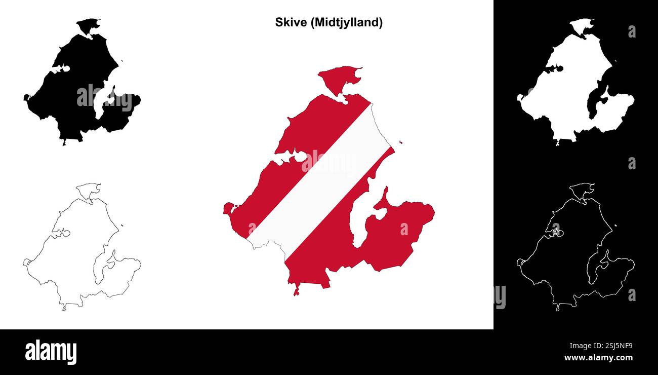 Blank skive map hi-res stock photography and images - Alamy