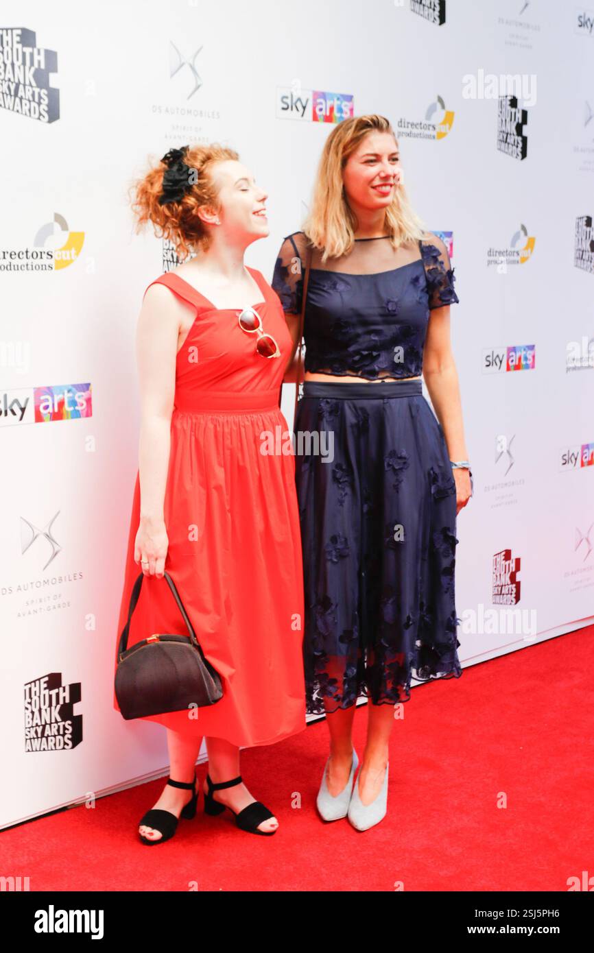 Jessica Raine and Christine Bottomley at The Savoy Hotel Southbank Sky ...