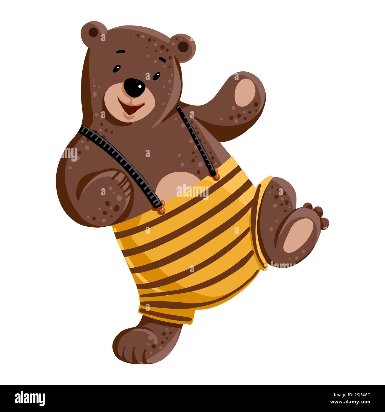 Bear drawing children Cut Out Stock Images & Pictures - Alamy