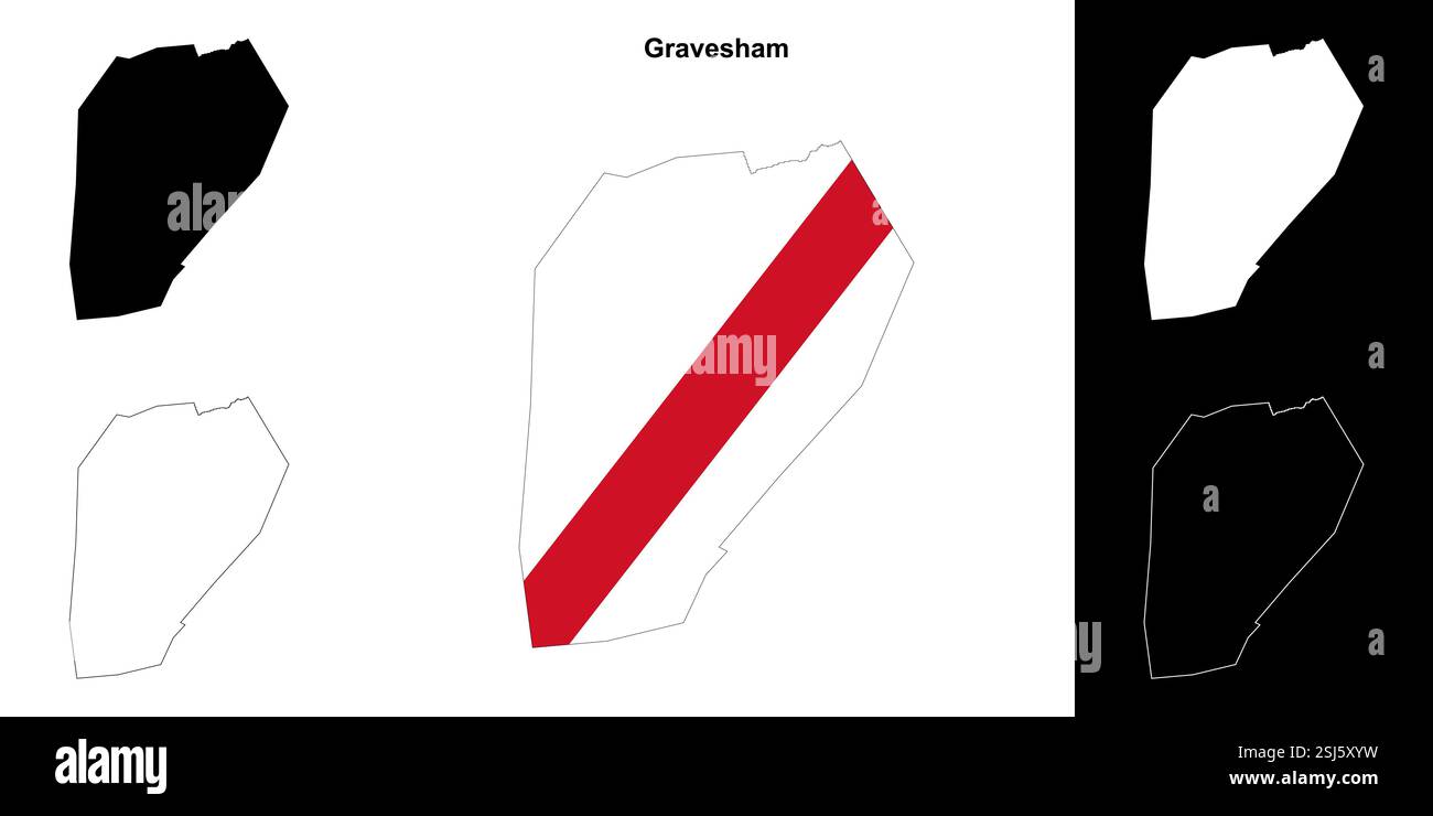 Gravesham district Stock Vector Images - Alamy