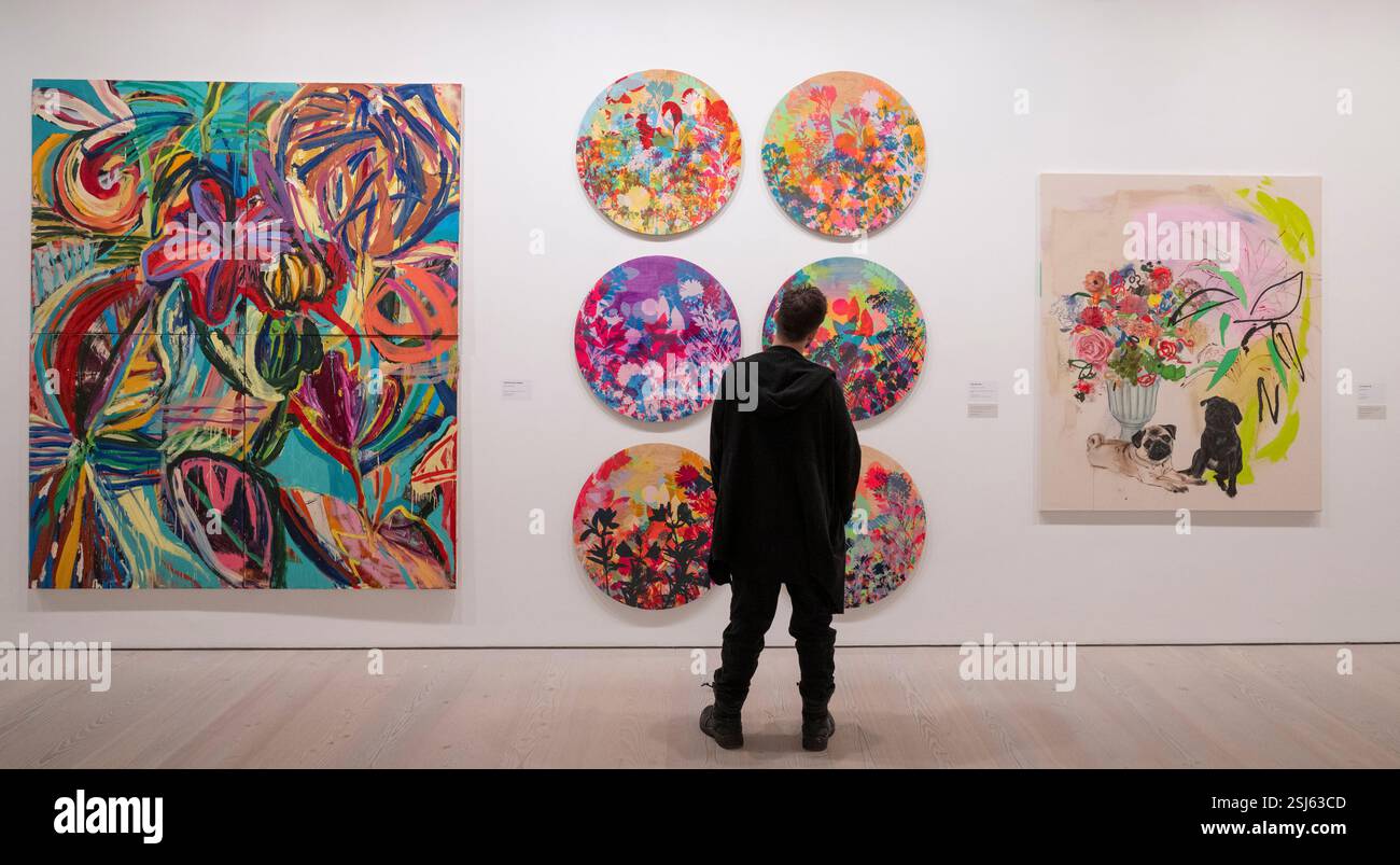 Saatchi Gallery, London, UK. 11th Feb, 2025. FLOWERS, Flora in ...