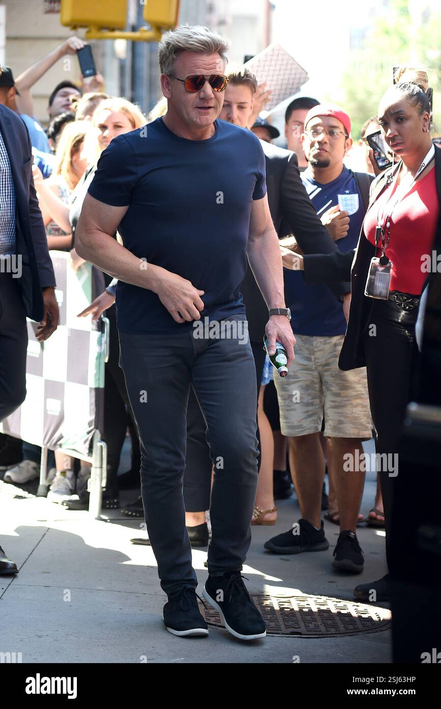 Gordon Ramsay made an appearance on Build Series on July 9, 2018 in New ...