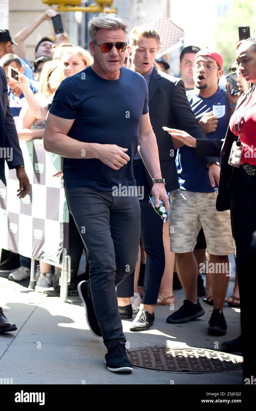 Gordon Ramsay made an appearance on Build Series on July 9, 2018 in New ...