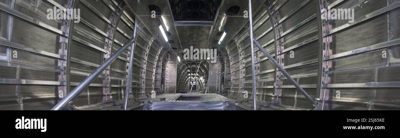 Shipbuilding Industry. Aluminium hull of a super sailing yacht being ...