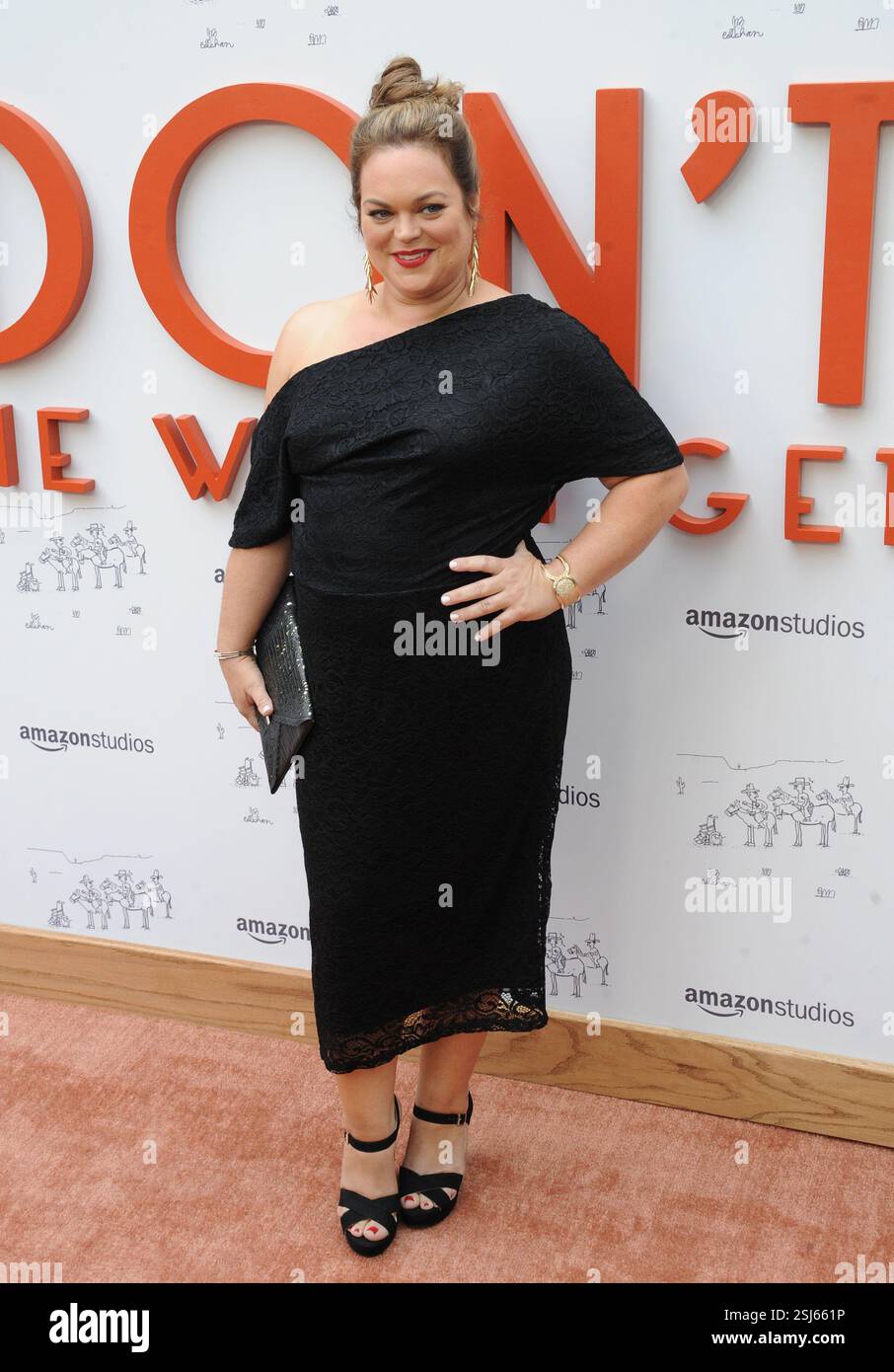 Rebecca Field arriving at the premiere of 'Don't Worry, He Wont Get Far ...