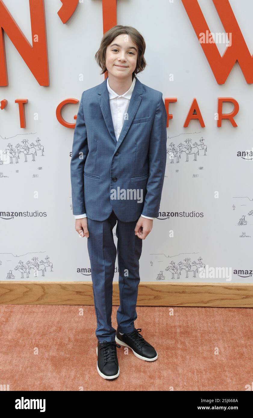 Ethan Michael Mora arriving at the premiere of 'Don't Worry, He Wont Get Far On Foot' at the ...