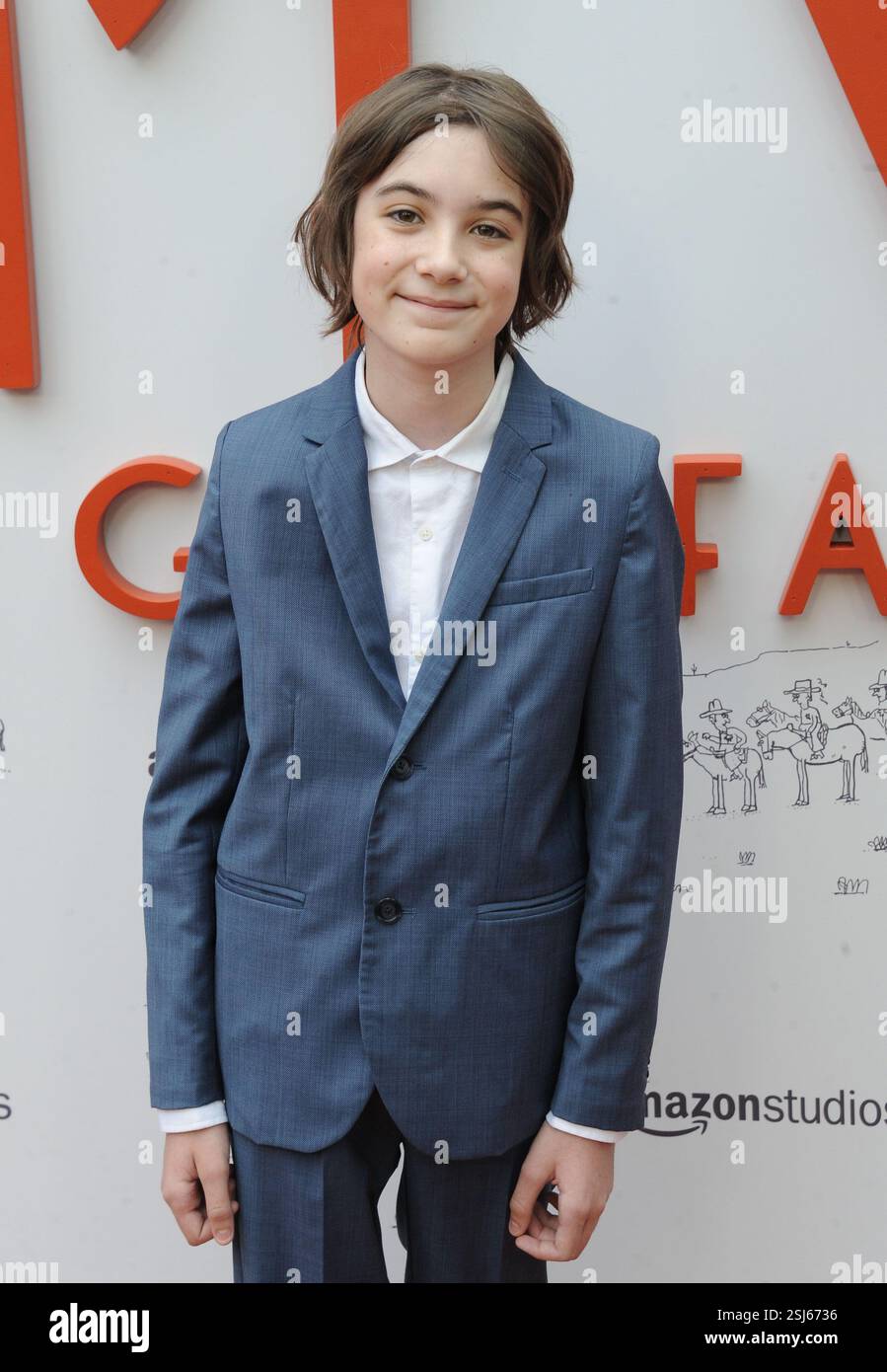 Ethan Michael Mora arriving at the premiere of 'Don't Worry, He Wont Get Far On Foot' at the ...