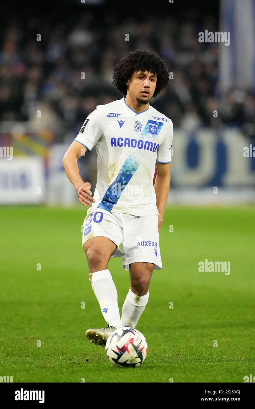 80 Han-Noah MASSENGO (aja) during the Ligue 1 McDonald's match between ...