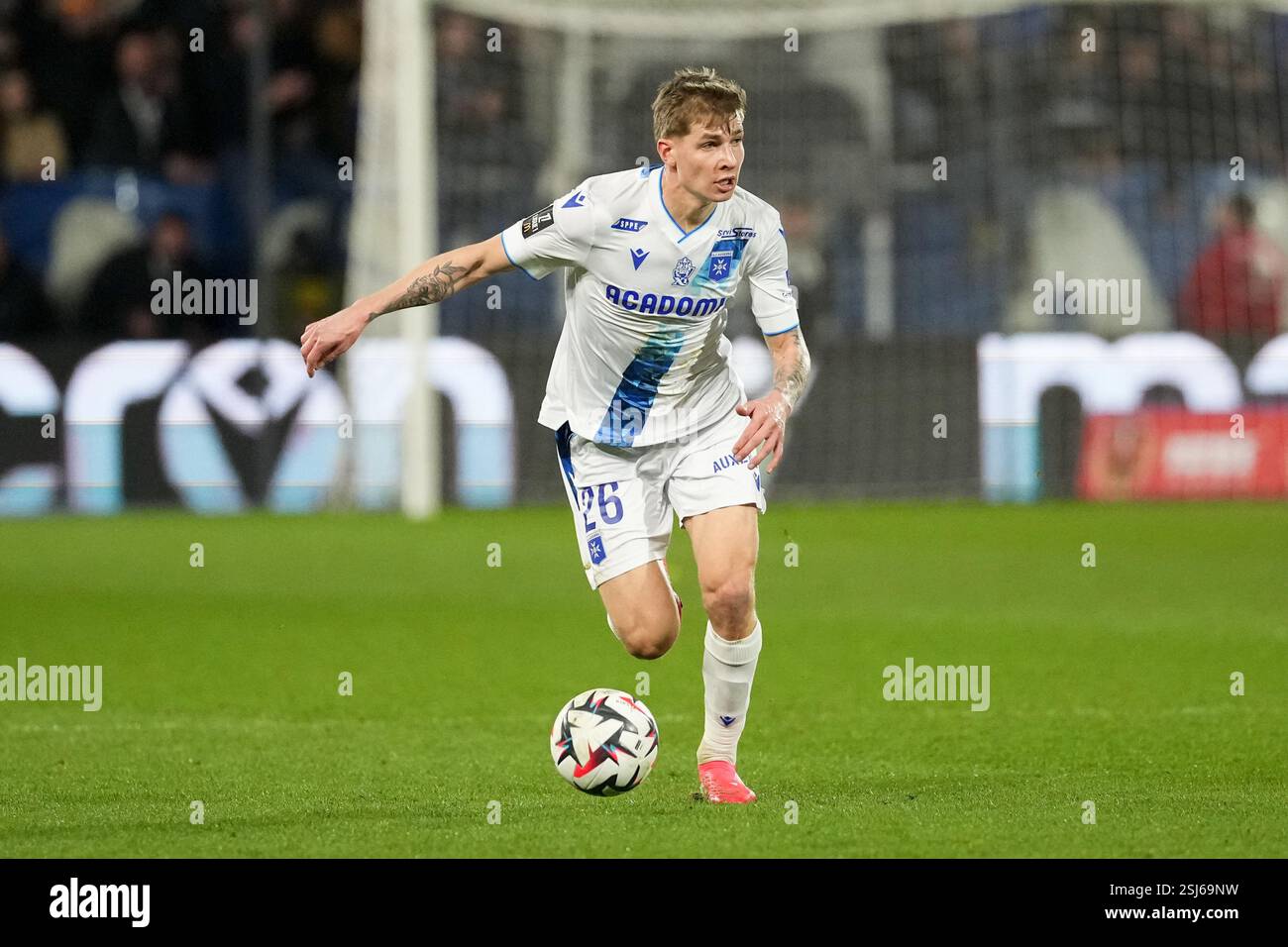 26 Paul JOLY (aja) during the Ligue 1 McDonald's match between Auxerre ...