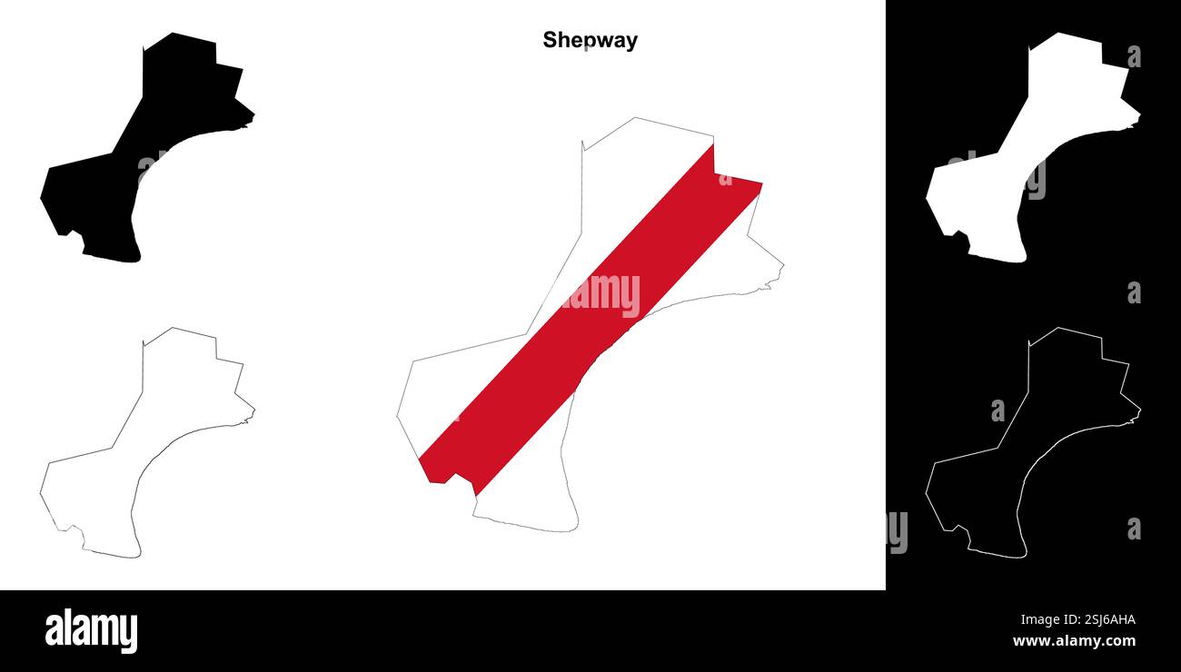 Blank shepway map hi-res stock photography and images - Alamy