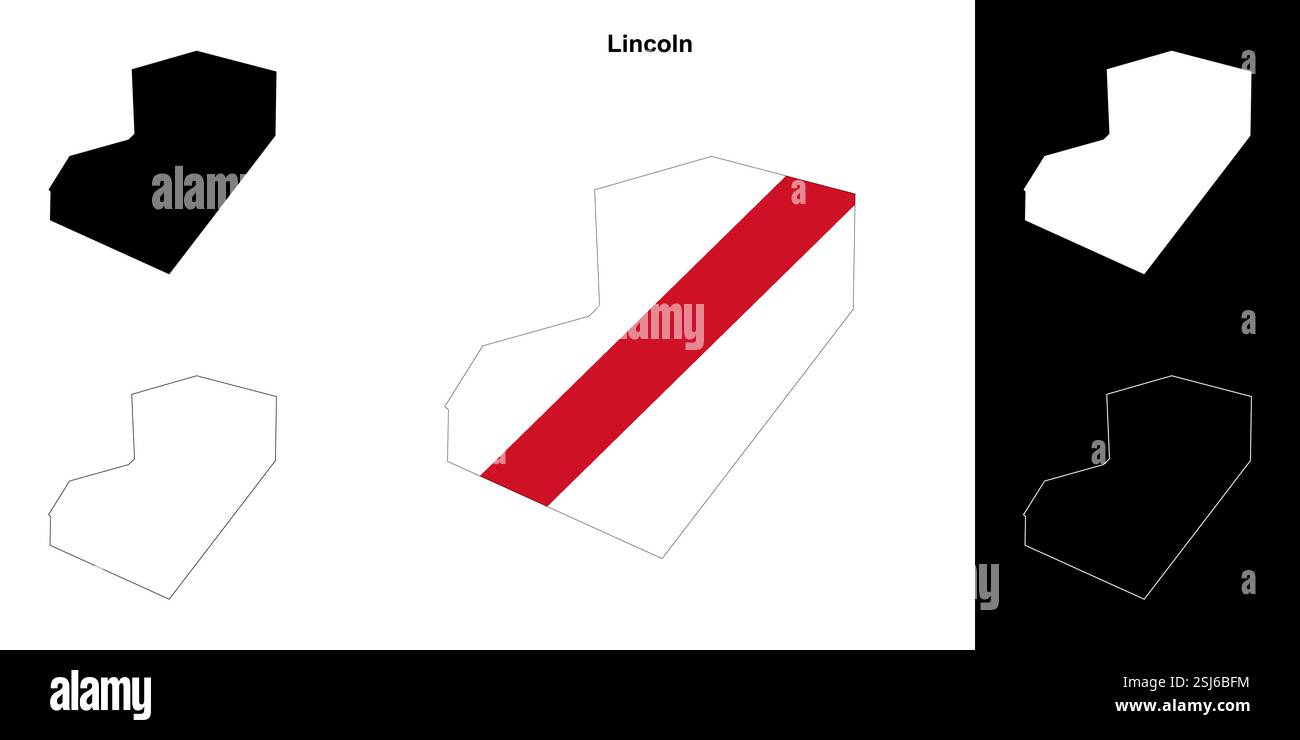 Lincoln district Stock Vector Images - Alamy