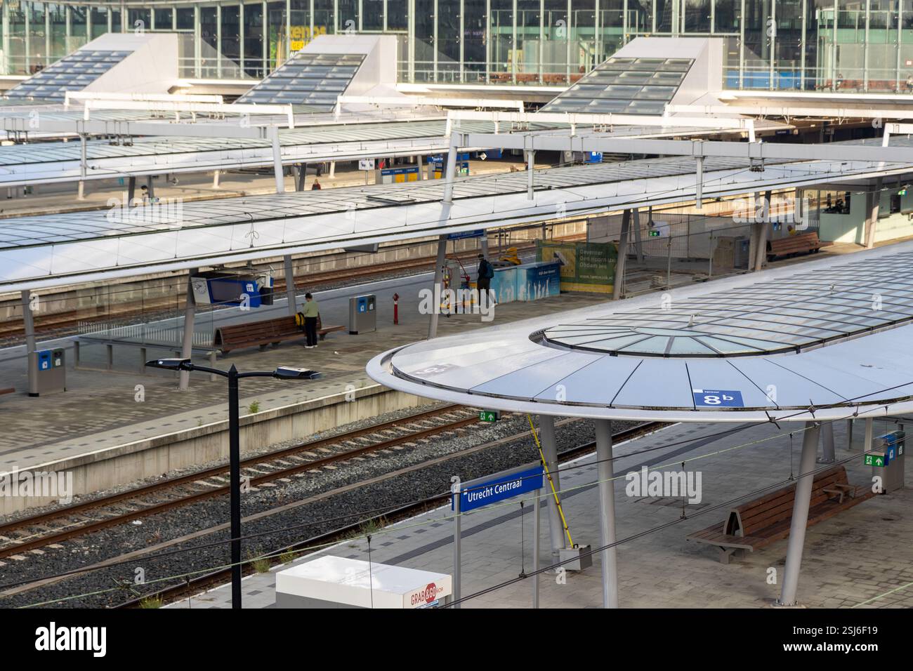 Central Station Utrecht. the railway station and bus station are the ...