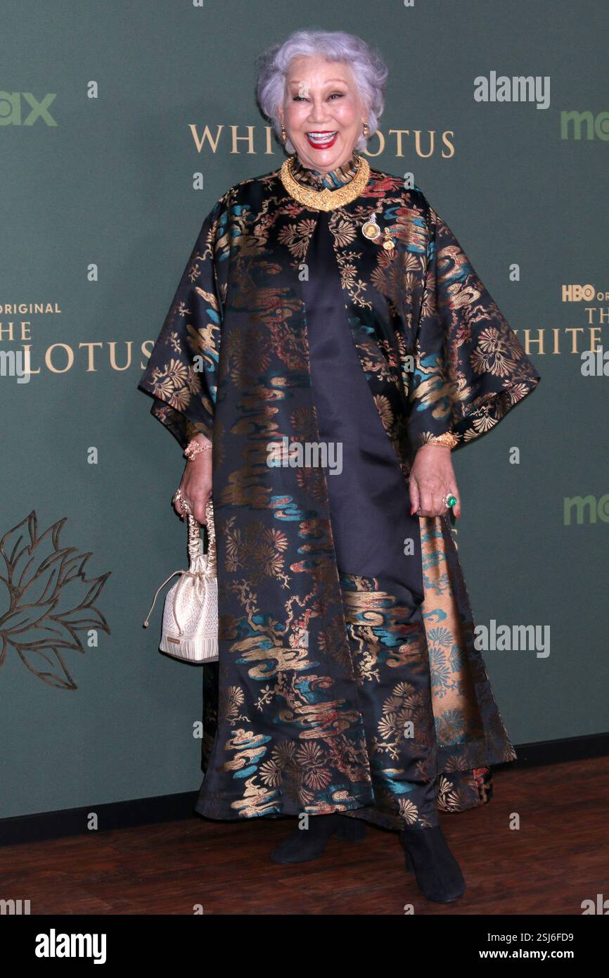 Los Angeles, USA. 10, February, 2025. Pictured left to right, Lek ...