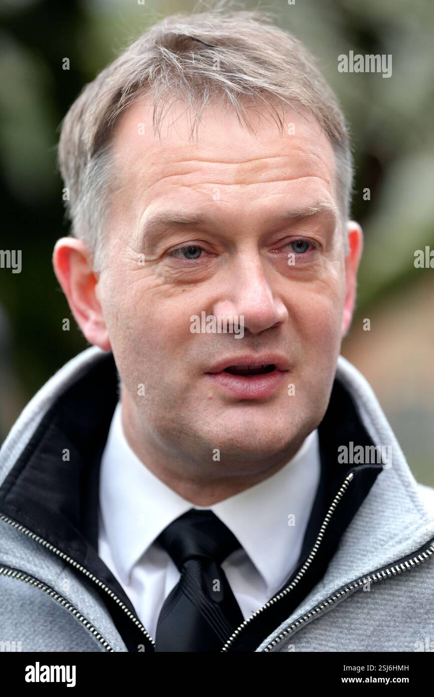Chief executive officer of the Scottish Football Association, Ian Maxwell, arriving at ...