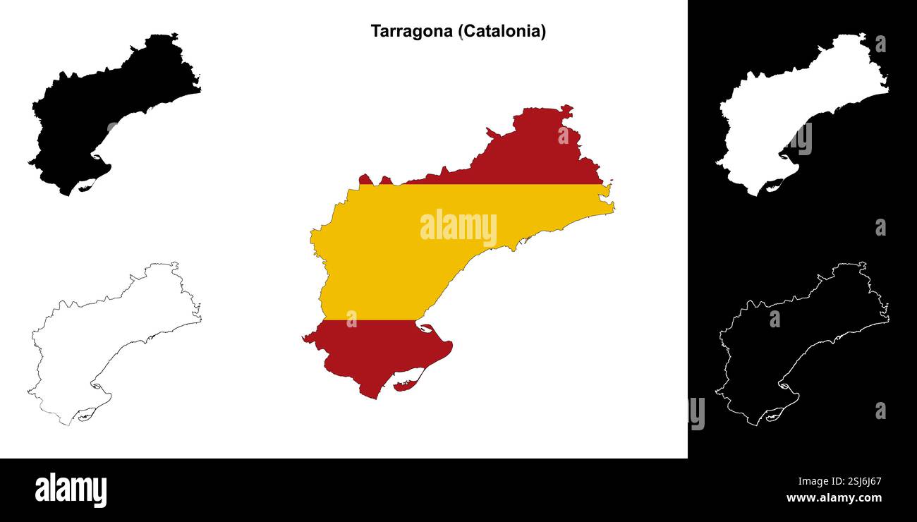 Tarragona province Stock Vector Images - Alamy