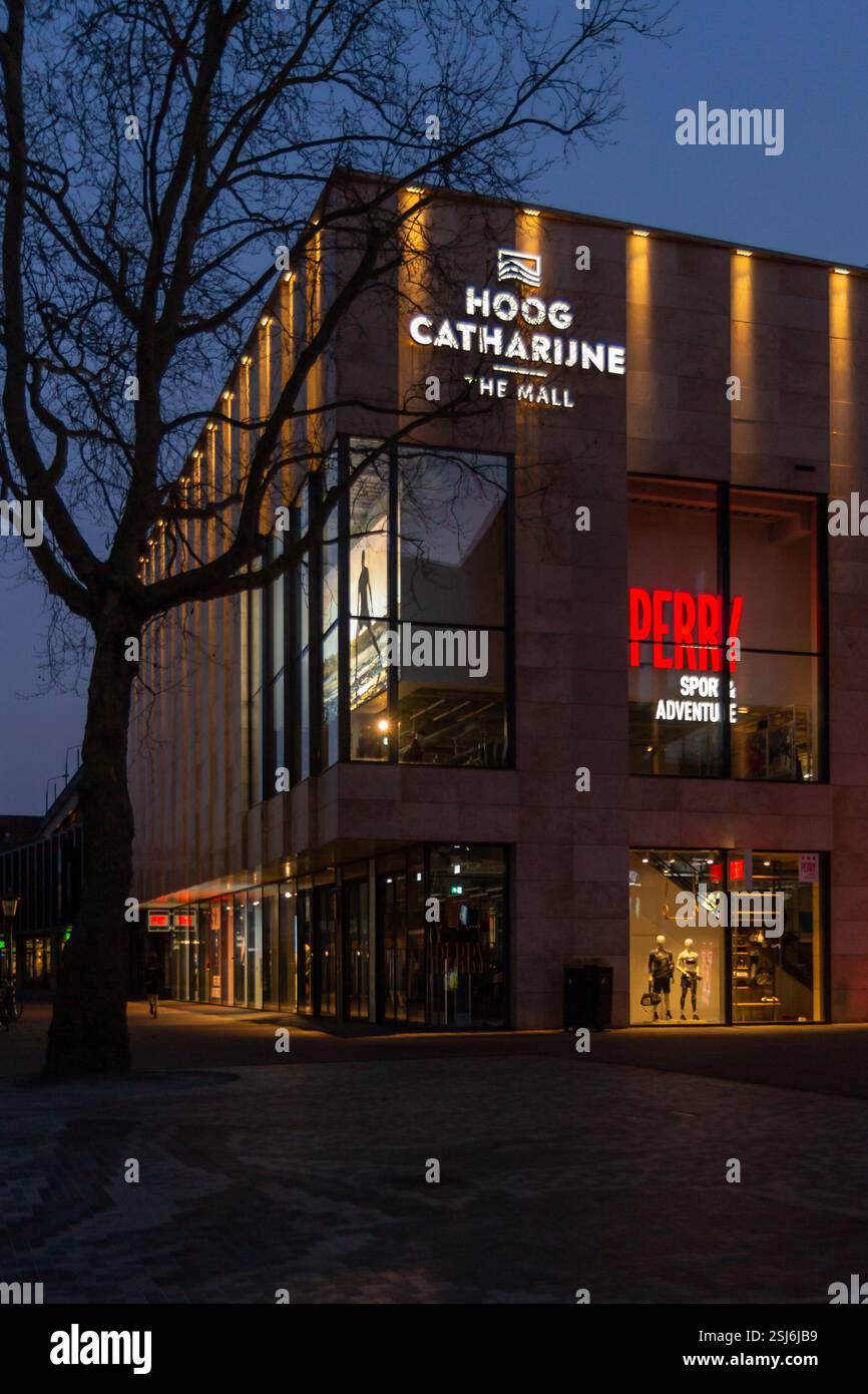 Hoog Catharijne Shopping mall main entrance Vredenburg Utrecht in the ...