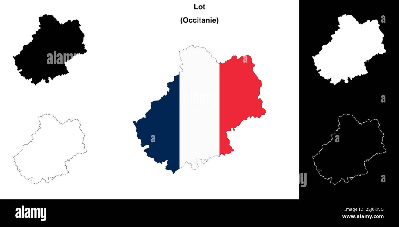 Occitanie lot Stock Vector Images - Alamy