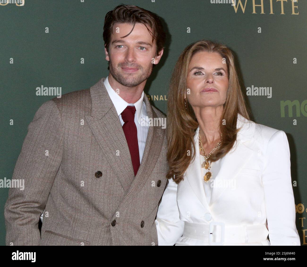 Los Angeles, USA. 10, February, 2025. Pictured left to right, Patrick ...