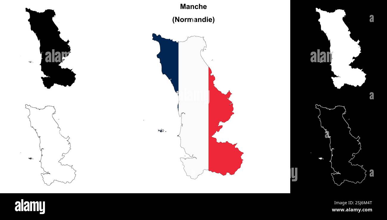 Manche eps map hi-res stock photography and images - Alamy