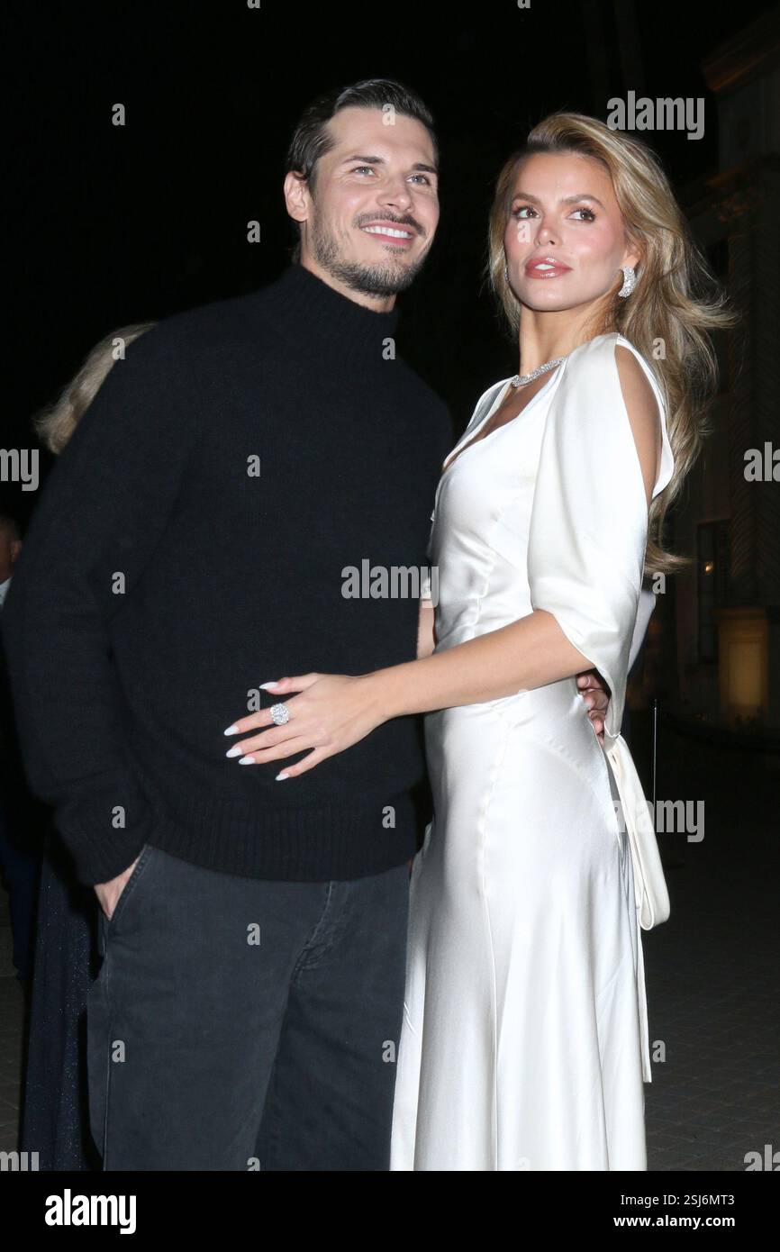 Los Angeles, USA. 10, February, 2025. Pictured left to right, Gleb ...