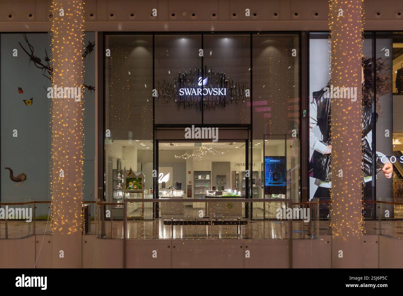 Swarovski store, shopping mall Hoog Catharijne Utrecht the Netherlands ...