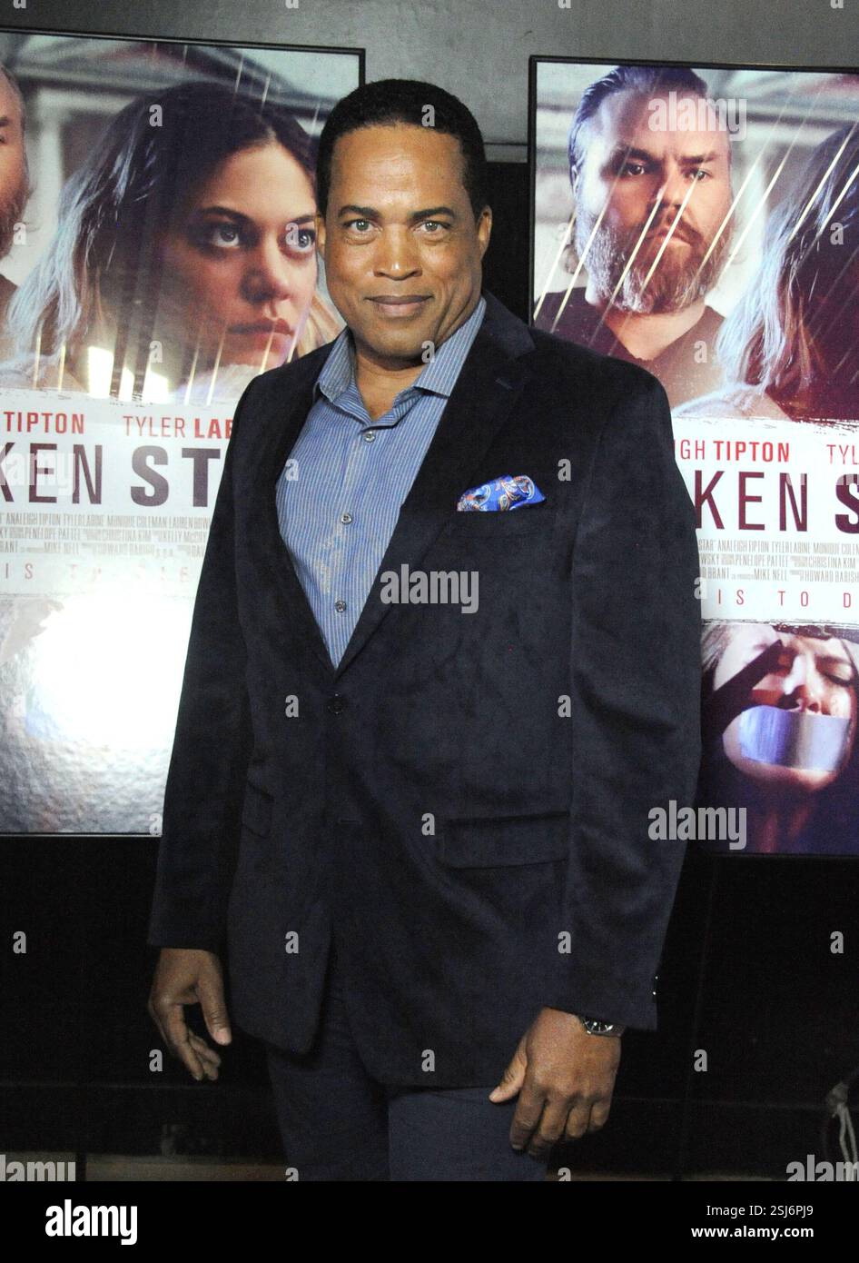 Judge Kevin Ross arriving at the premiere of 'Broken Star' on July 18, 2018 in Los Angeles ...