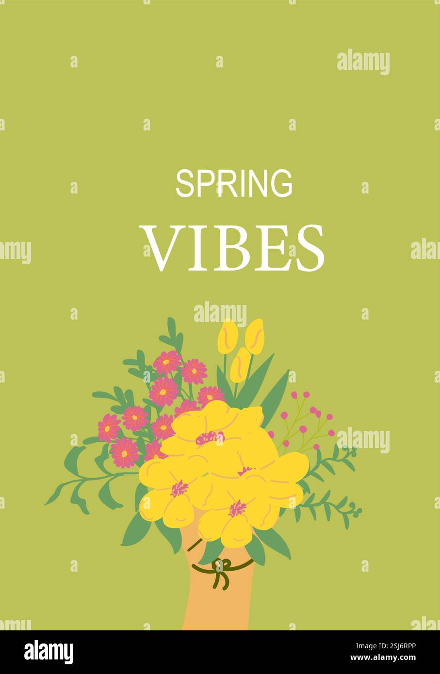 Botanical beauty garden vibes Stock Vector Images - Alamy