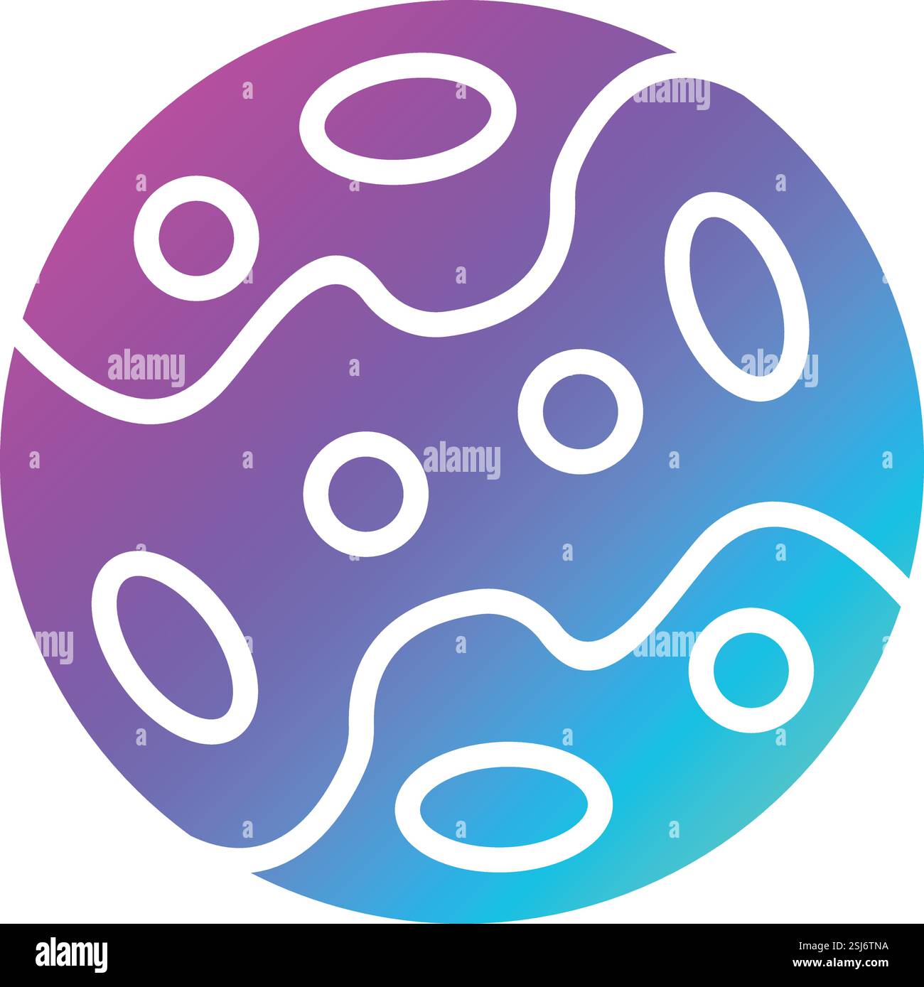 Pluto Vector Icon Design Illustration Stock Vector Image & Art - Alamy