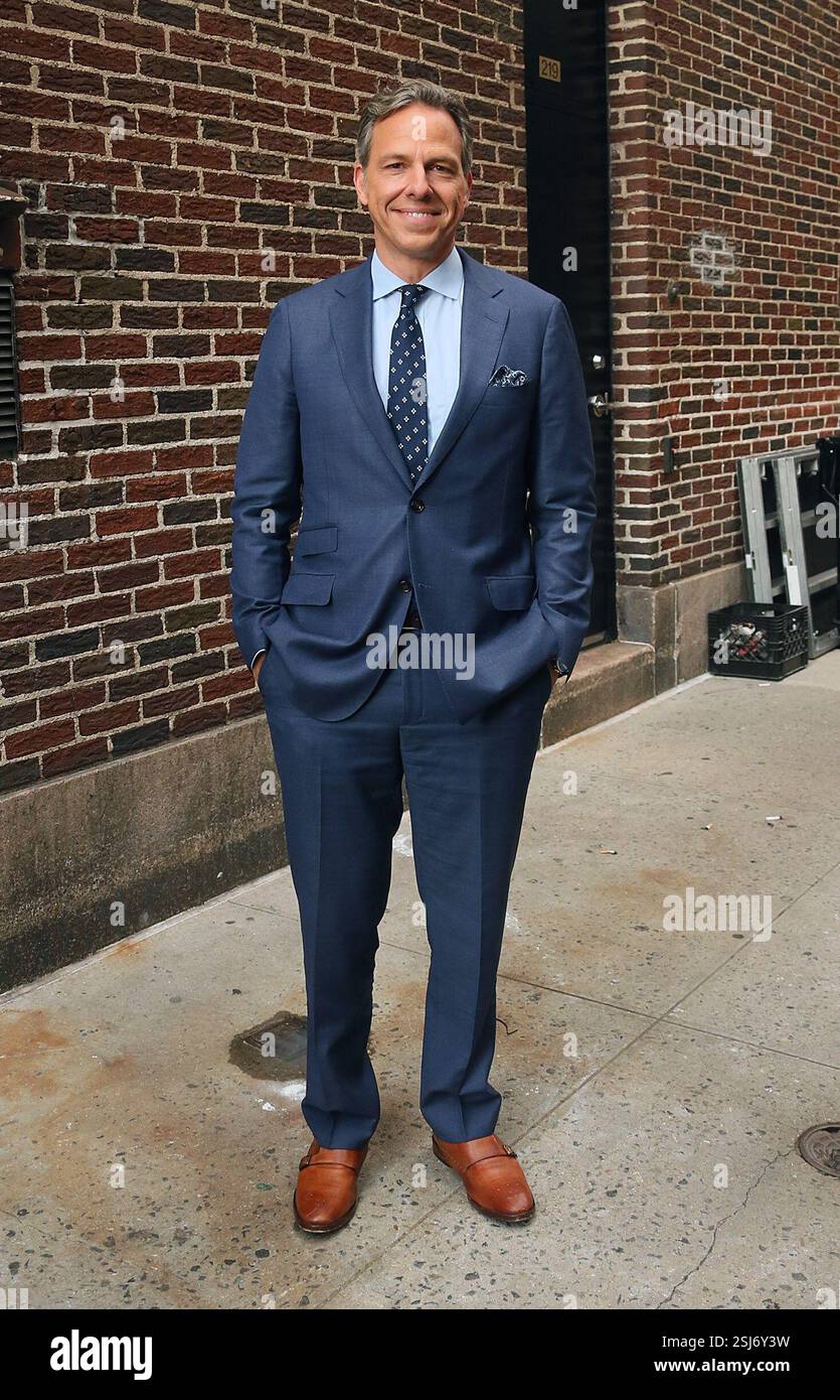 Jake Tapper made an appearance at 'The Late Show With Stephen Colbert ...