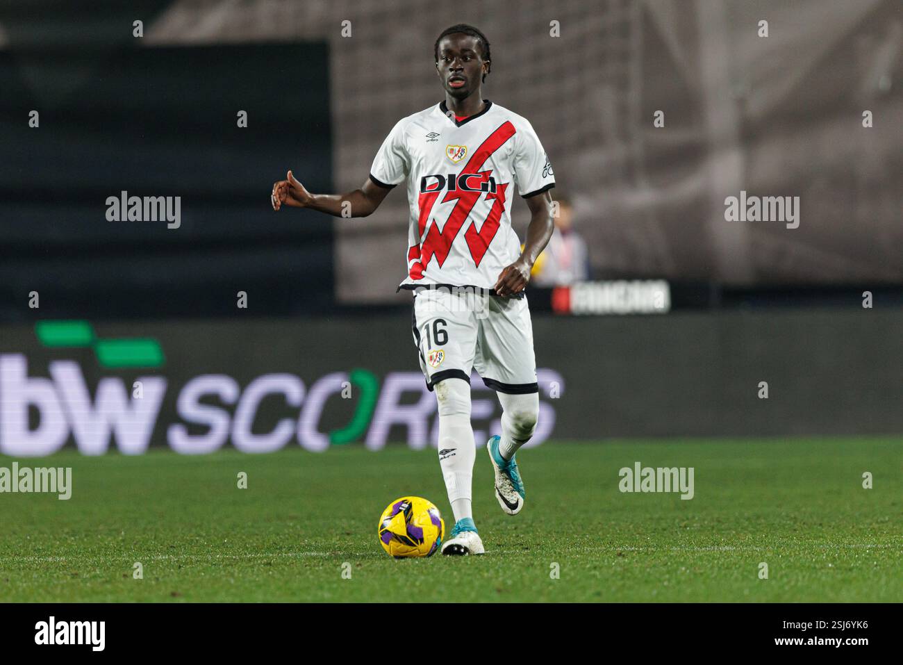Abdul Mumin Suleman seen during LaLiga EA SPORTS game between teams of ...