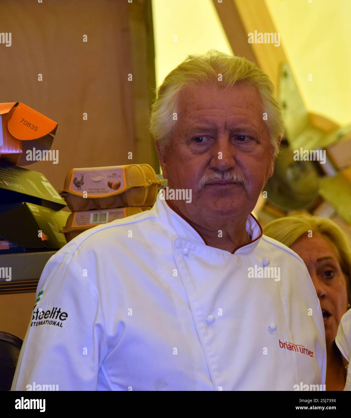 Chef Brian Turner at Countryfile Live, Blenheim Palace, Oxfordshire on ...