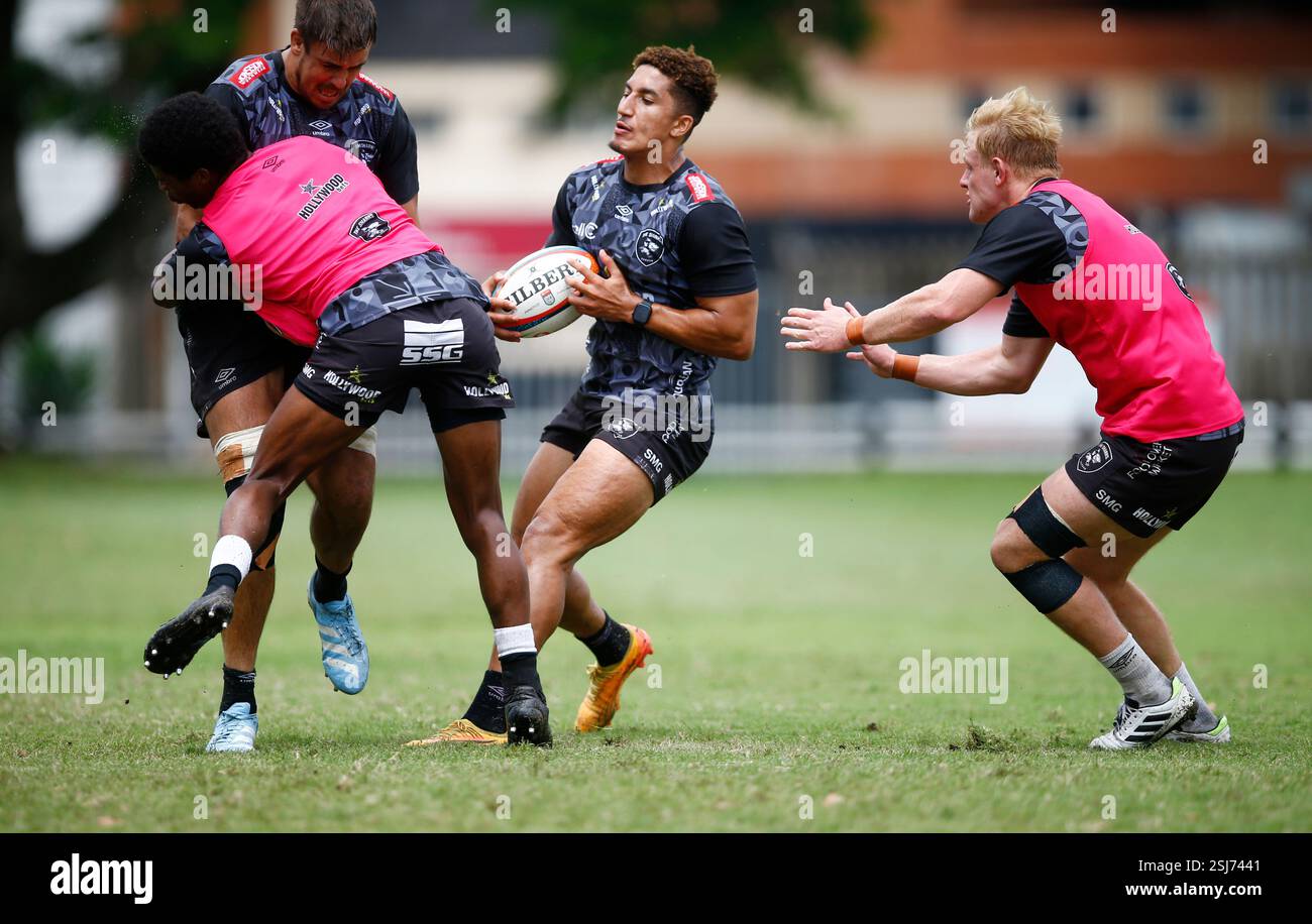 Durban, South Africa. 11th Feb, 2025. Jordan Hendrikse of the ...