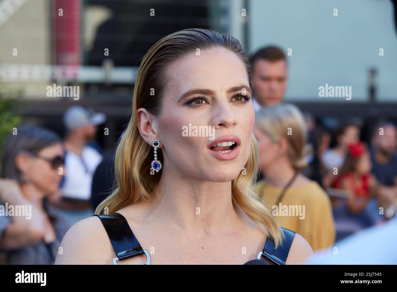 Hayley Atwell attends the 'Christopher Robin' European Premiere on ...