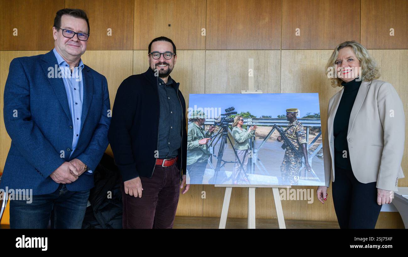 Prague, Czech Republic. 11th Feb, 2025. (L-R) Joy Adamson's great ...