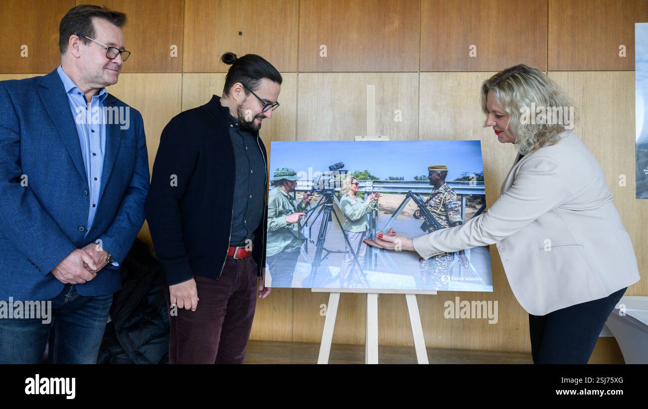 Prague, Czech Republic. 11th Feb, 2025. (L-R) Joy Adamson's great ...