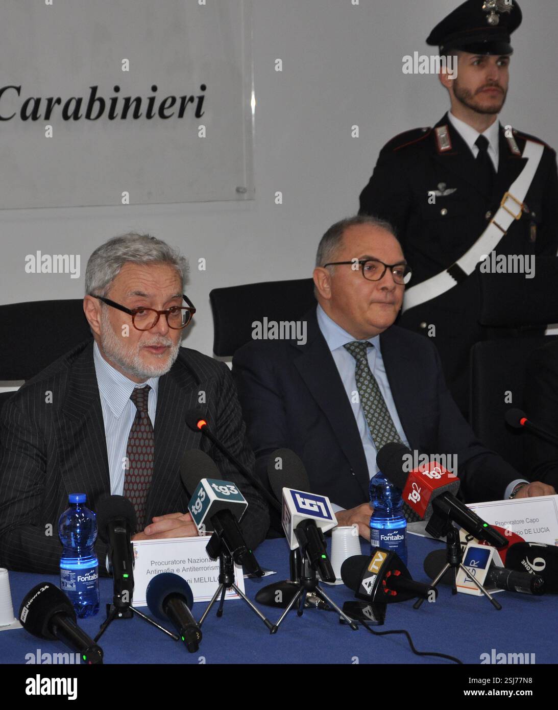 Pelermo, . 11th Feb, 2025. Palermo Maxi Bliz anti-mafia of the ...