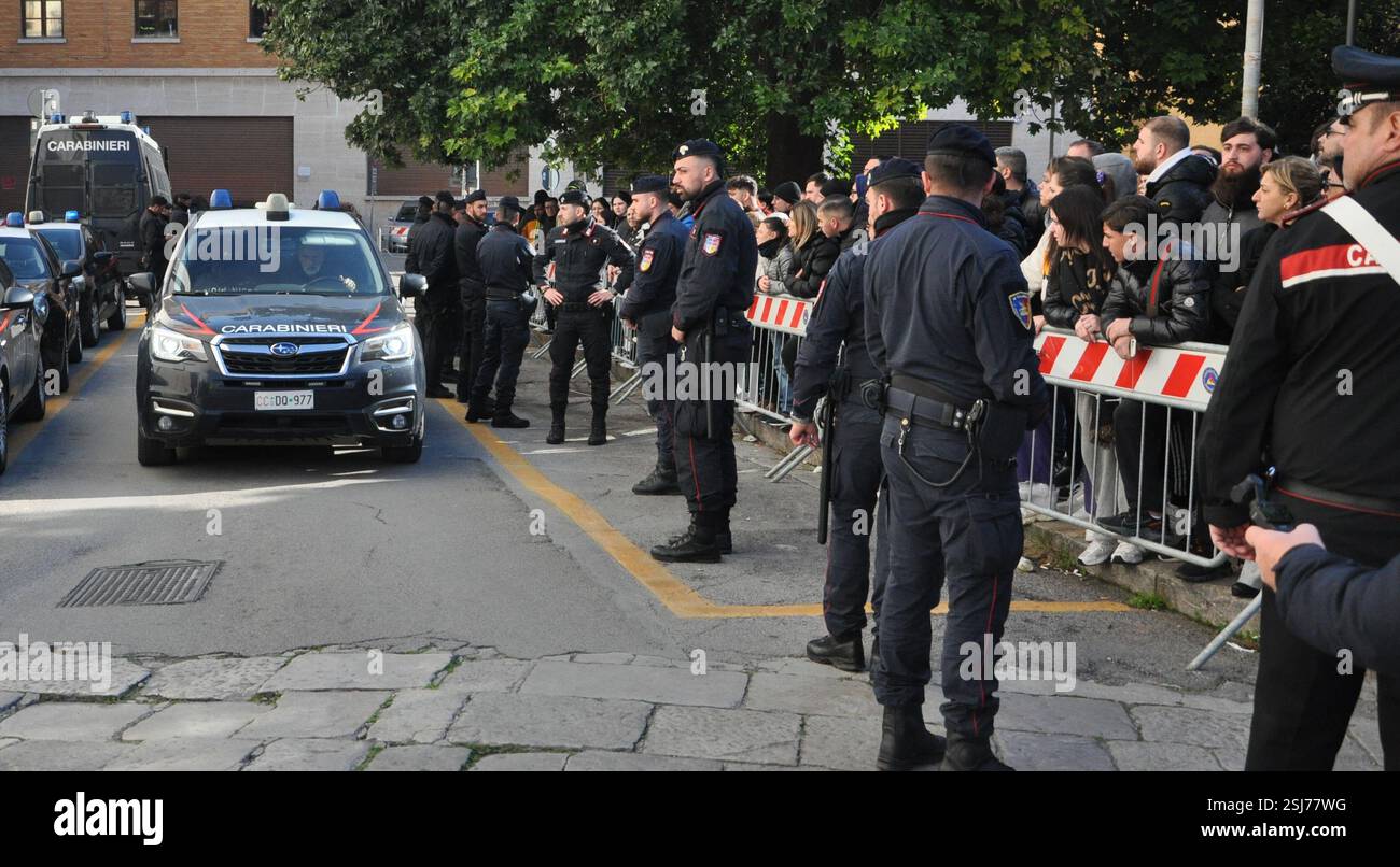 Pelermo, . 11th Feb, 2025. Palermo Maxi Bliz anti-mafia of the ...