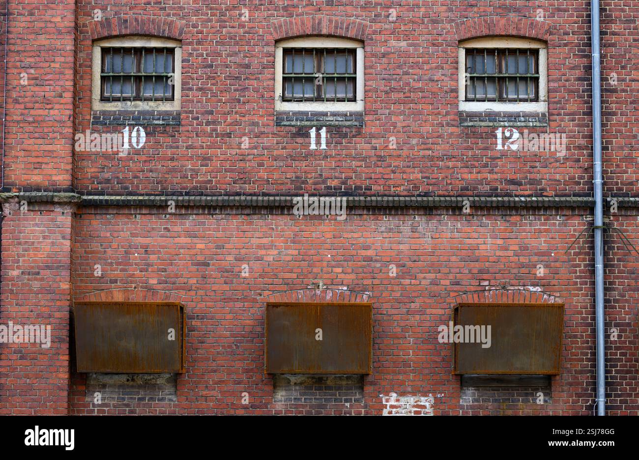 Stollberg, Germany. 11th Feb, 2025. View of the cell house of what was ...