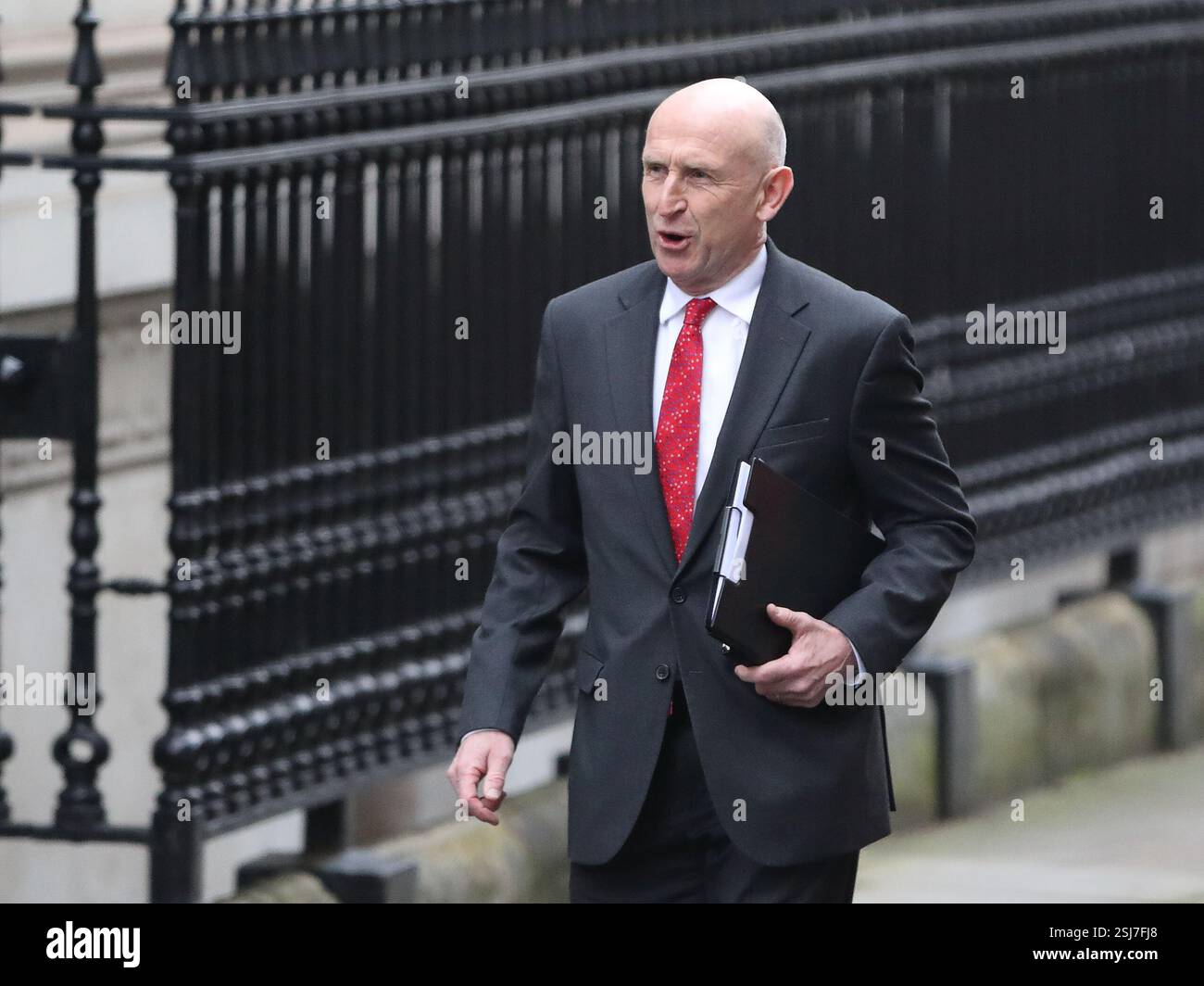 London, United Kingdom, 11 February 2025. John Healey MP, Secretary of ...