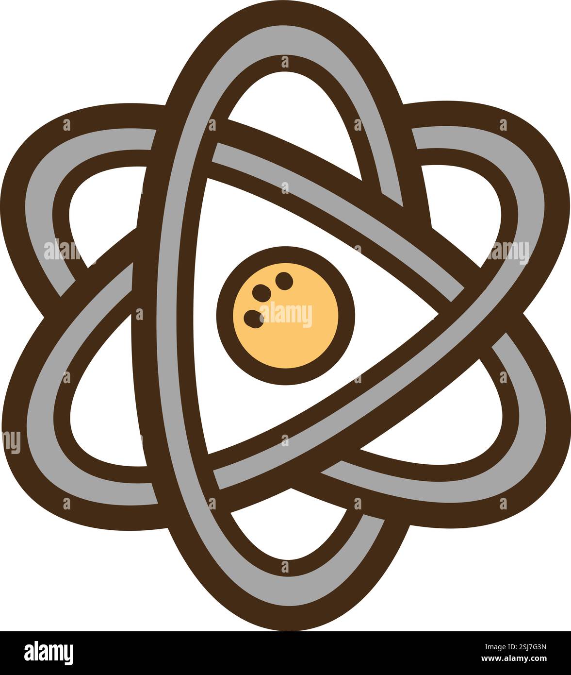 Physics vector doodle illustration and graphic. Part of education ...