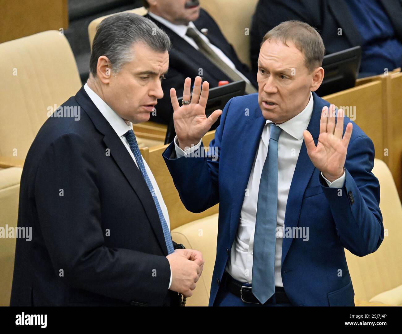 Moscow, Russia. 11th Feb, 2025. Chairman of the Liberal Democratic ...