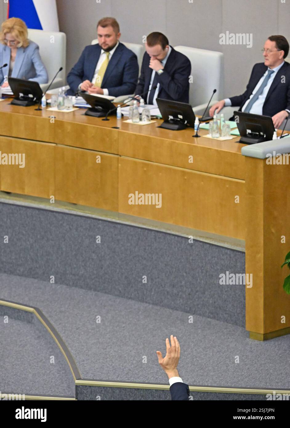 From left to right: Deputy Chairmen of the State Duma of Russia Irina ...