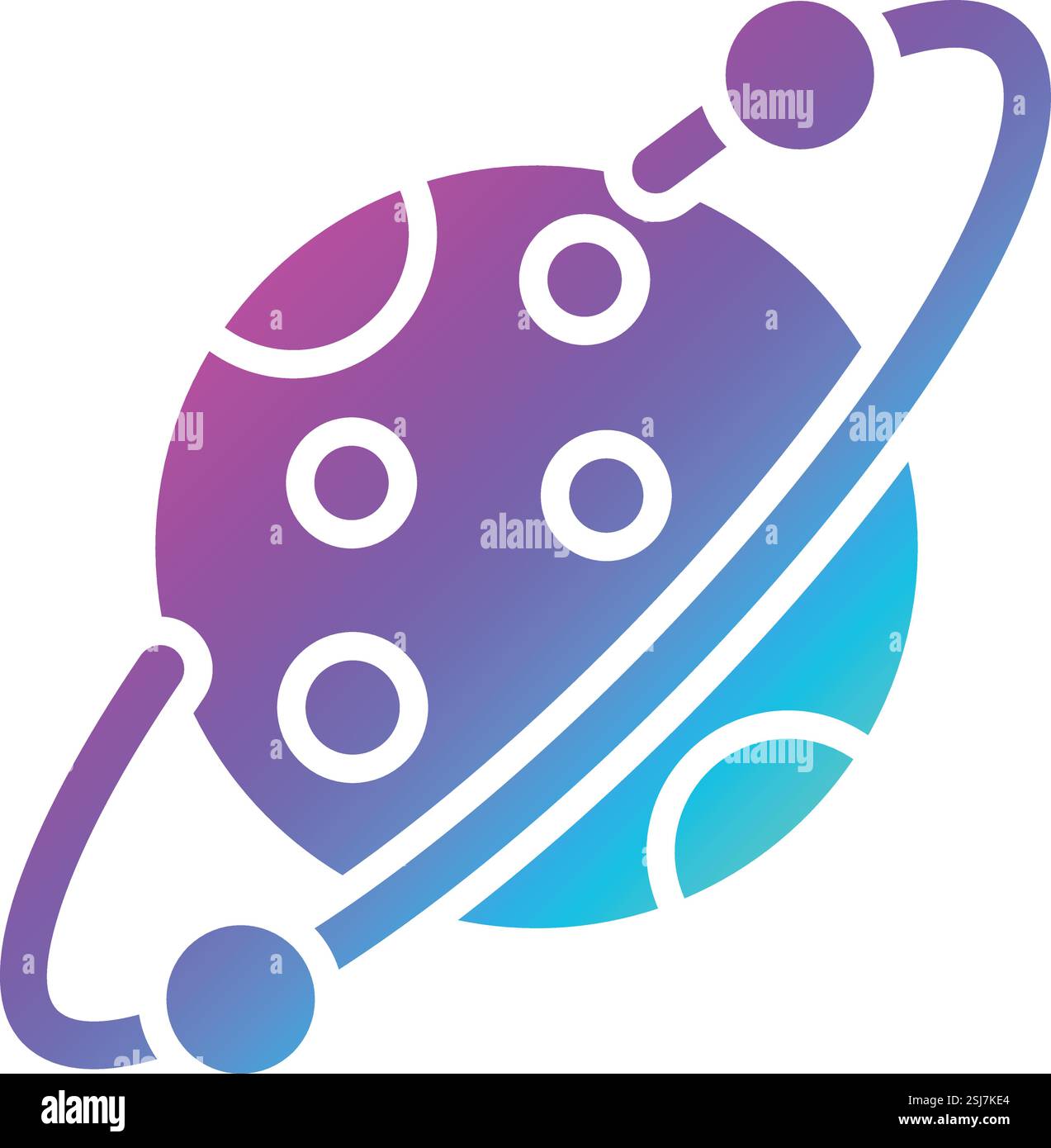 Orbit Vector Icon Design Illustration Stock Vector Image & Art - Alamy