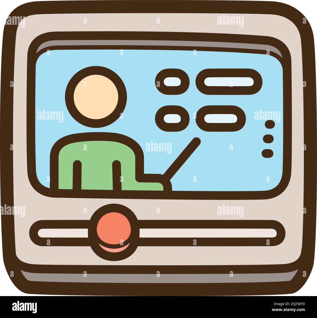 Online course vector vectors Stock Vector Images - Alamy