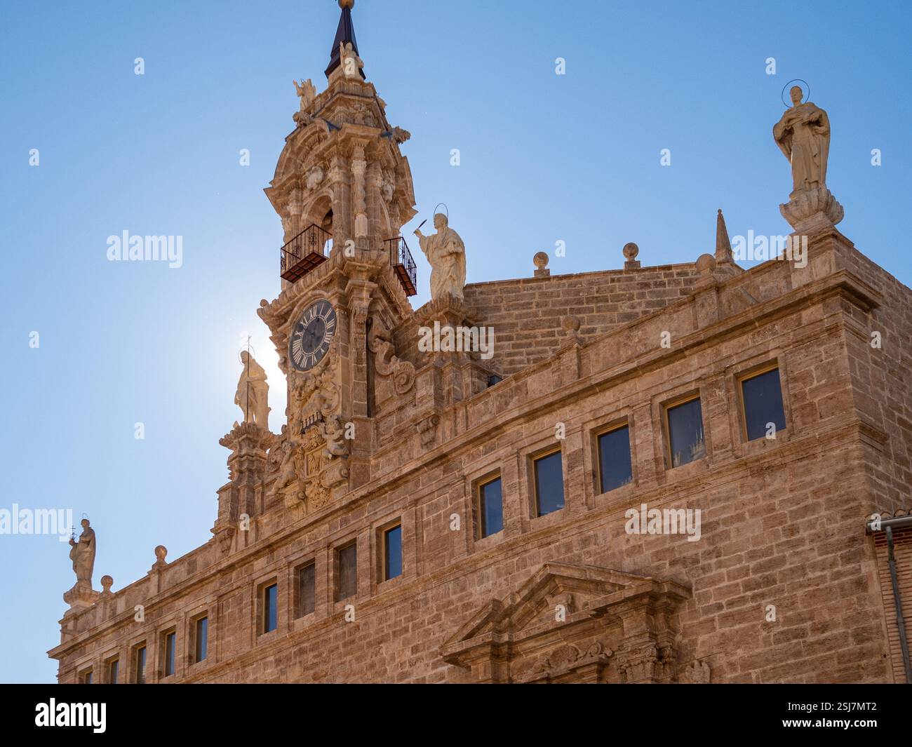 Spain Valencia city landscape church, catadral, tower, art, ocean wild ...