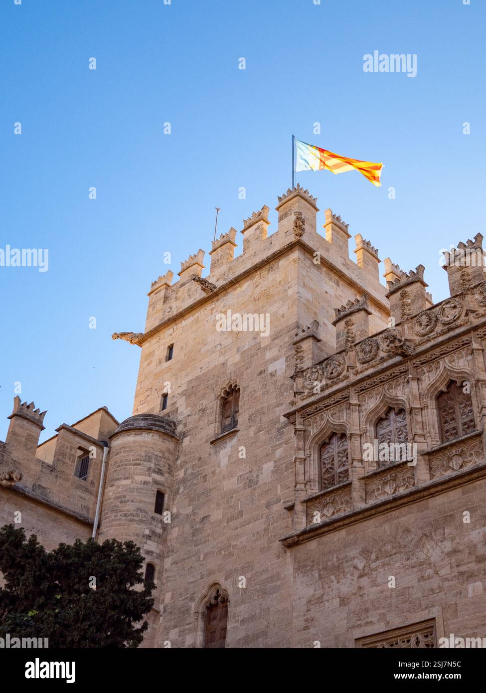 Spain Valencia city landscape church, catadral, tower, art, ocean wild ...